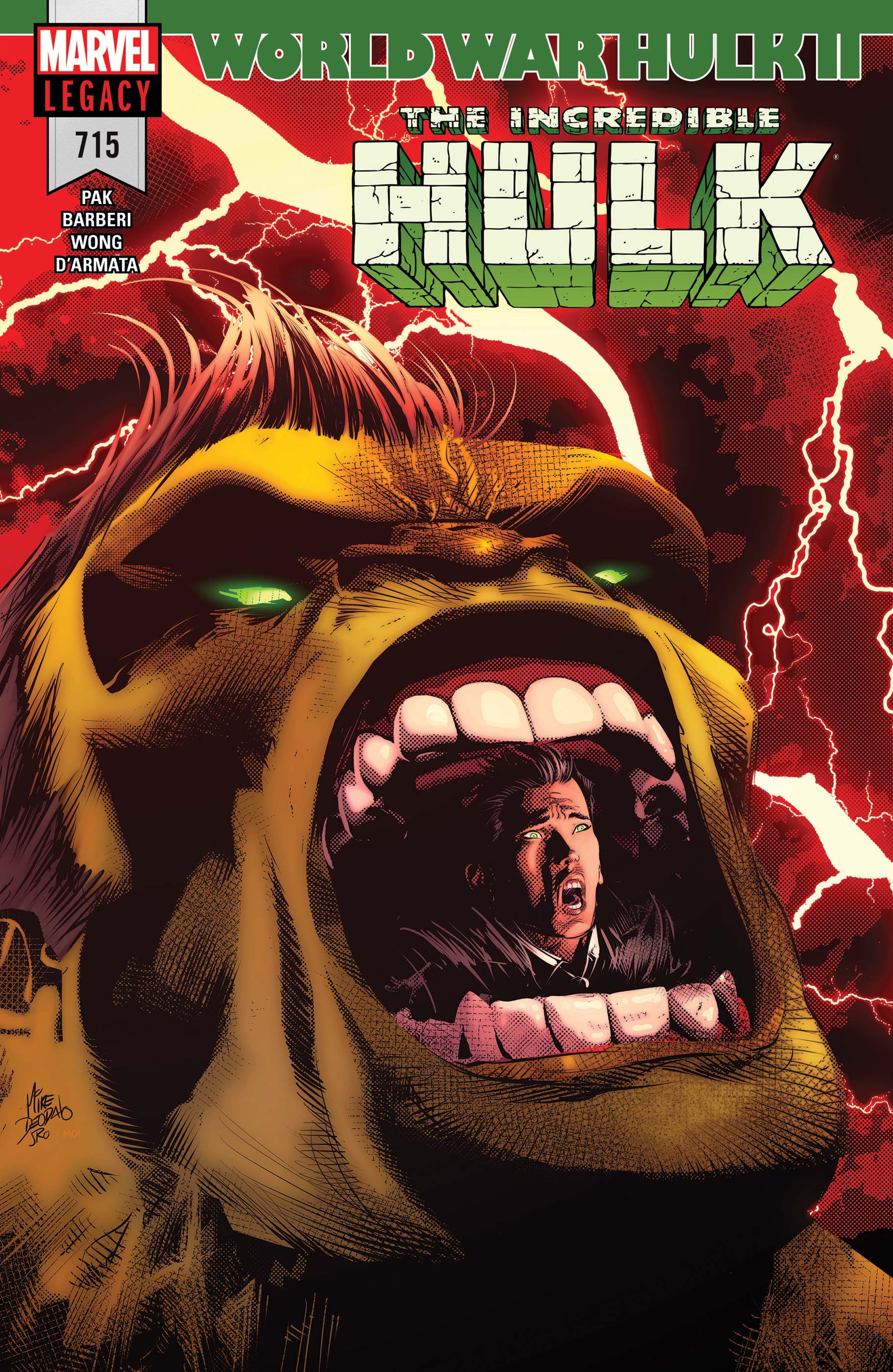 INCREDIBLE HULK #715