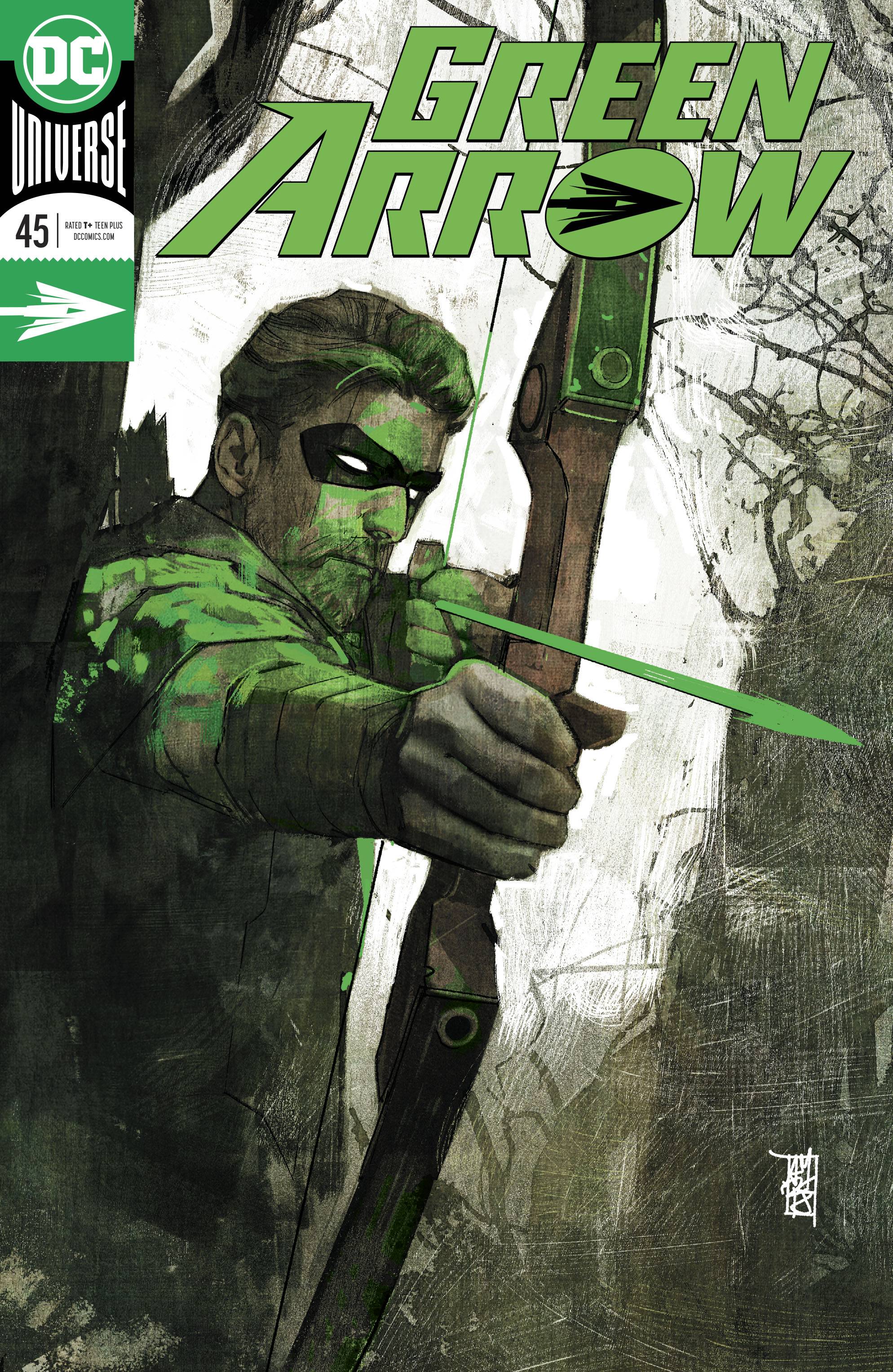 green arrow comic cover