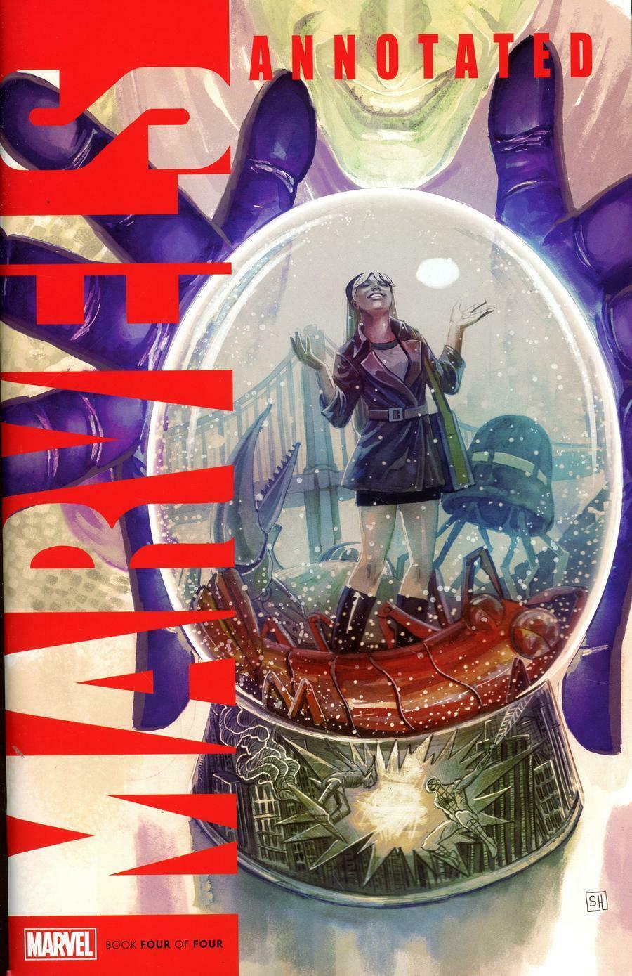 MARVELS ANNOTATED #4 (OF 4) HANS VARIANT COVER