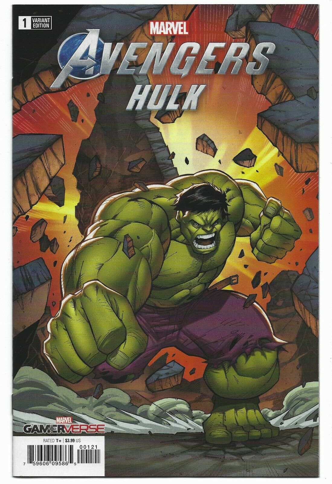 MARVEL AVENGERS HULK #1 RON LIM VARIANT COVER