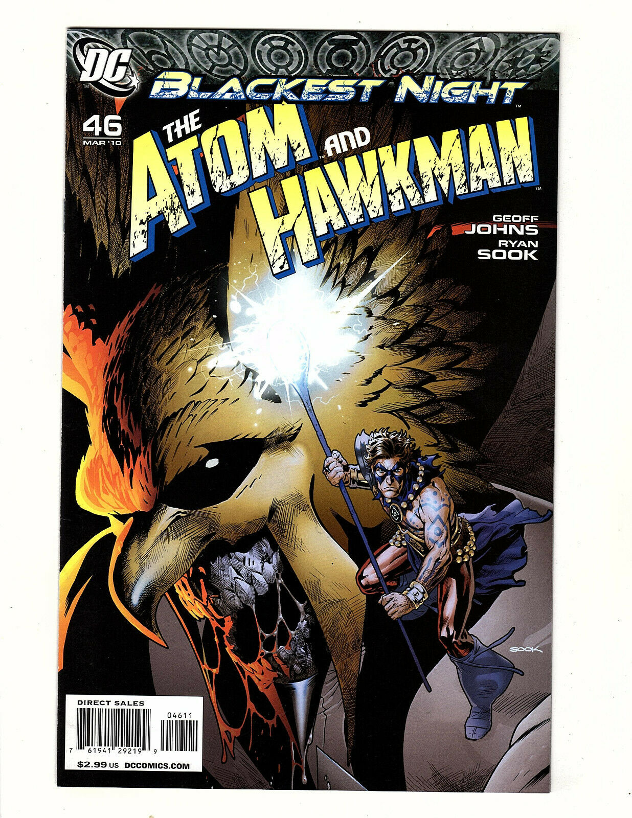 ATOM AND HAWKMAN #46 (BLACKEST NIGHT)