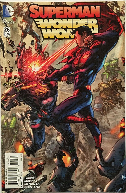 SUPERMAN WONDER WOMAN #26 KIM JUNG GI VAR ED