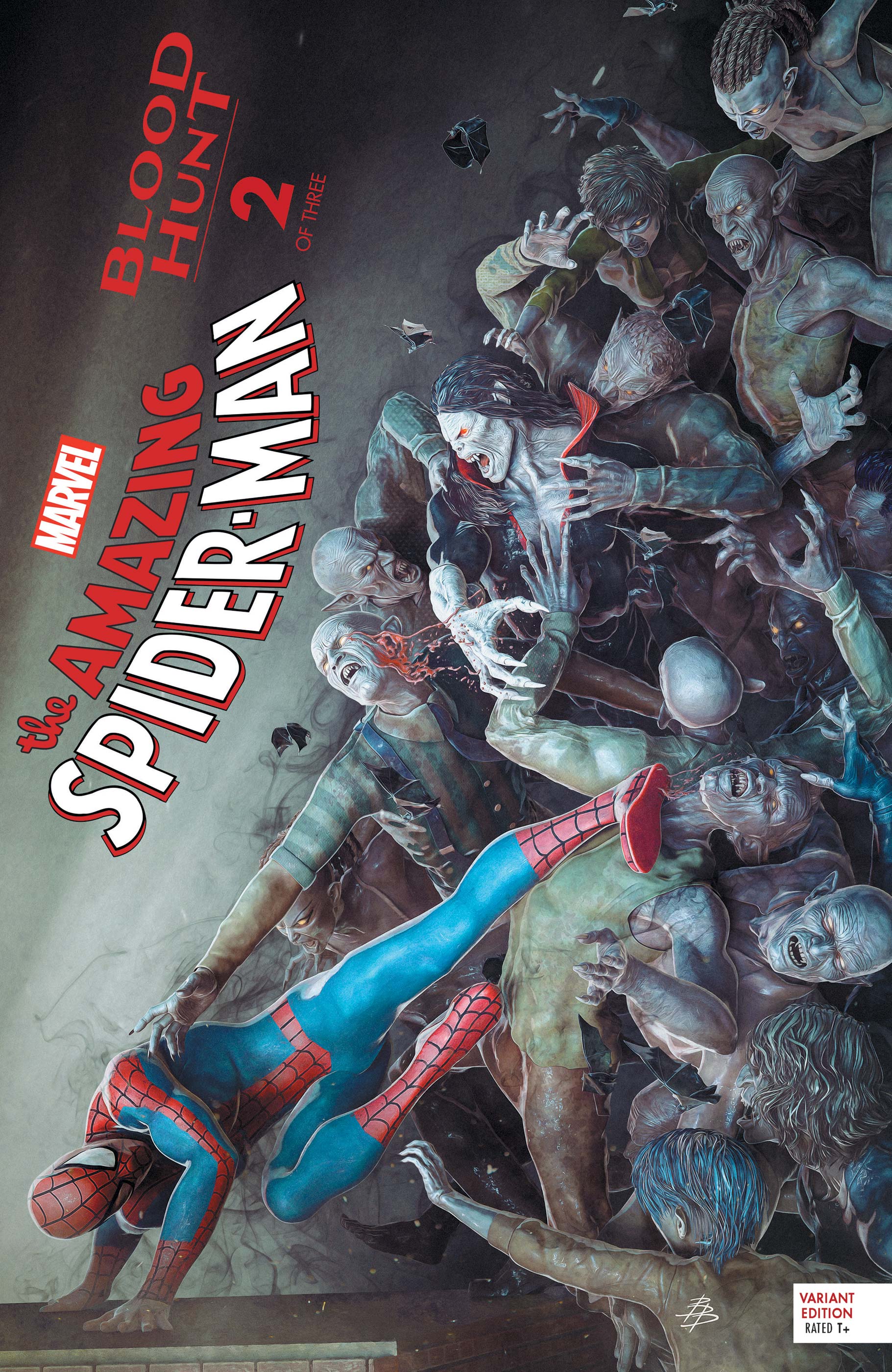 AMAZING SPIDER-MAN BLOOD HUNT #2 BJORN BARENDS VARIANT