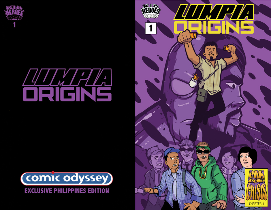 LUMPIA ORIGINS #1 COMIC ODYSSEY EXCLUSIVE (ARDIE AQUINO COVER)
