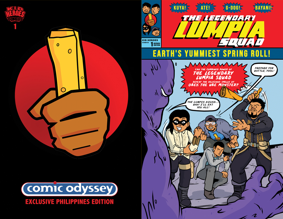 LEGENDARY LUMPIA SQUAD #1 COMIC ODYSSEY EXCLUSIVE HOMAGE (ARDIE AQUINO ...