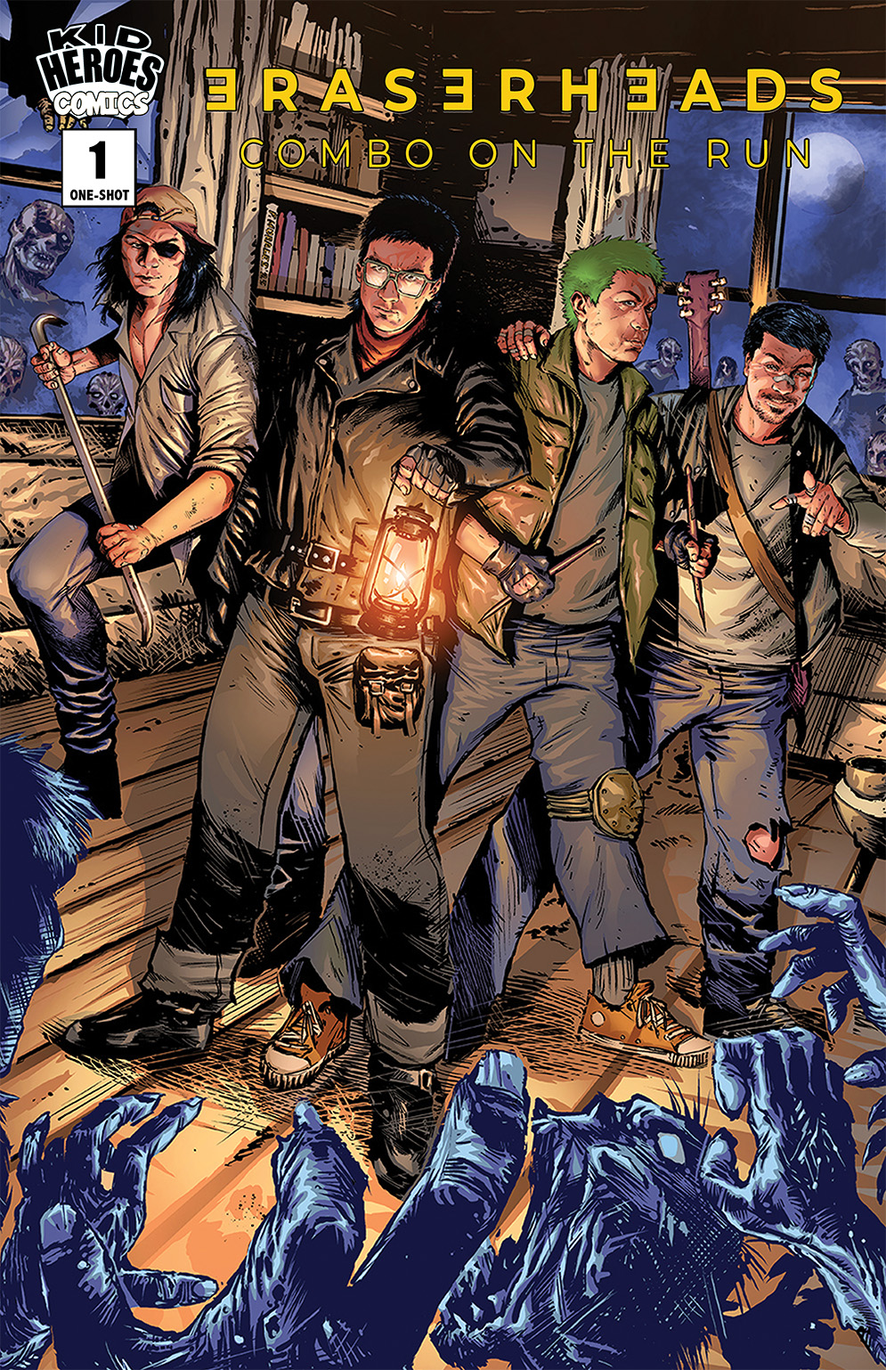 ERASERHEADS: COMBO ON THE RUN #1 COVER C FELIX MORALES