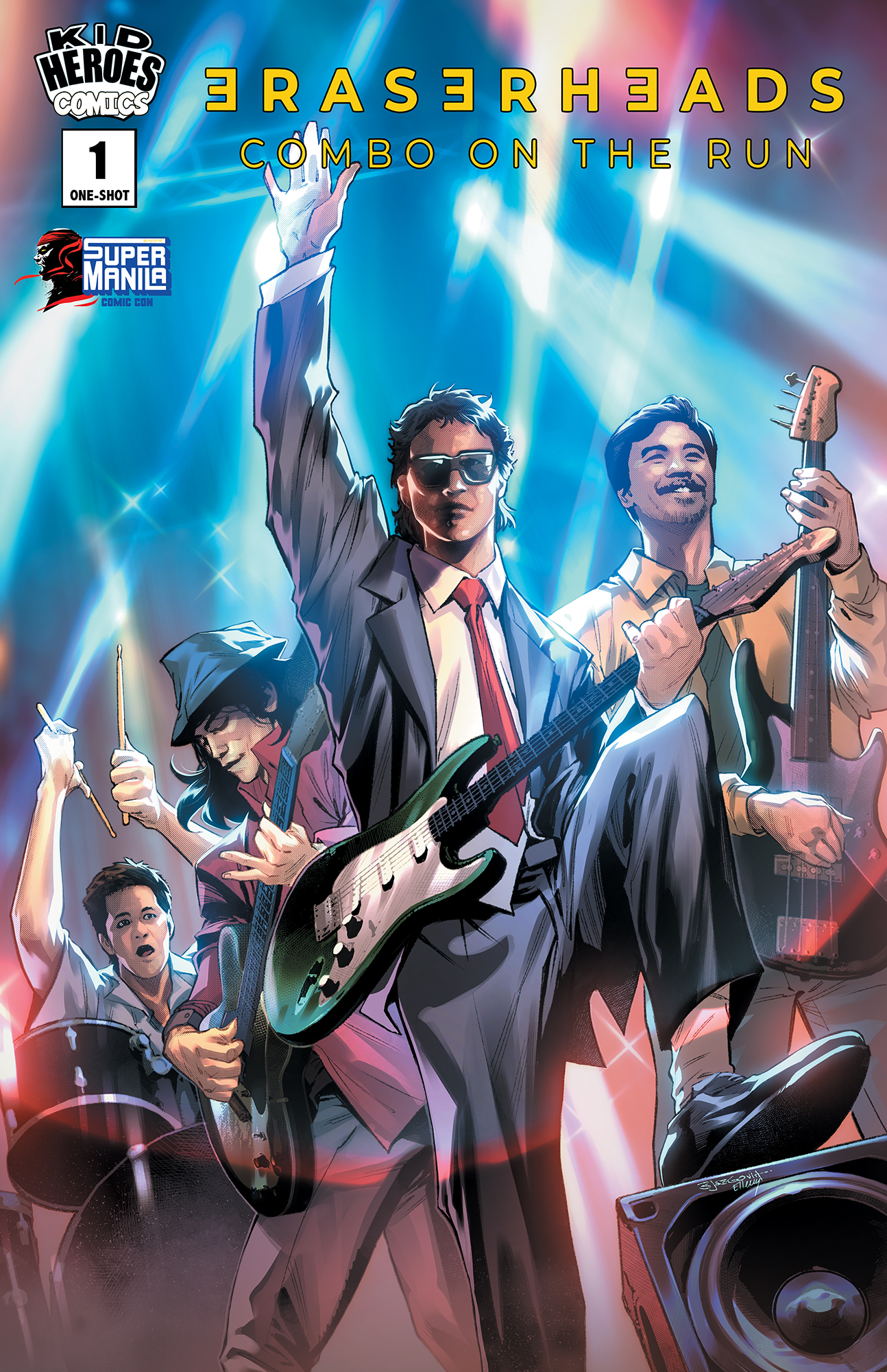 ERASERHEADS: COMBO ON THE RUN #1 SuperManila 2025 STEPHEN SEGOVIA ...
